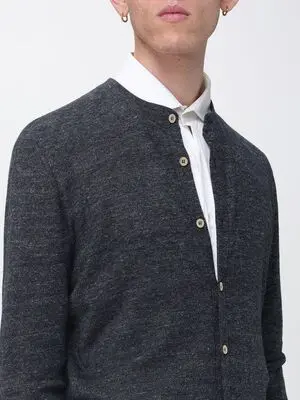 Brunello Cucinelli Slim-fit Cotton Crew-neck Cardigan - Black