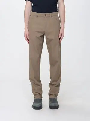 Burberry Straight-leg Cotton Trousers - Brown