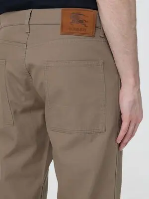 Burberry Straight-leg Cotton Trousers