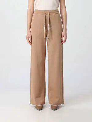Max Mara High-waisted Jersey Joggers With Drawstring - Camel