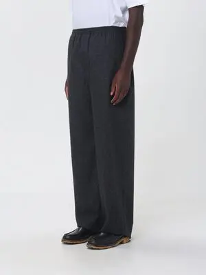 JIL SANDER Wide-leg Wool Trousers With Elasticated Waist