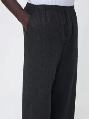 JIL SANDER Wide-leg Wool Trousers With Elasticated Waist