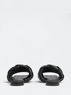 Bottega Veneta Lido Woven Nappa Leather Mule Sandals