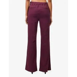 Simkhai Gia Kick-flare Cotton-blend Trousers