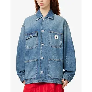 Carhartt Work In Progress Denim Chore Jacket - Blue