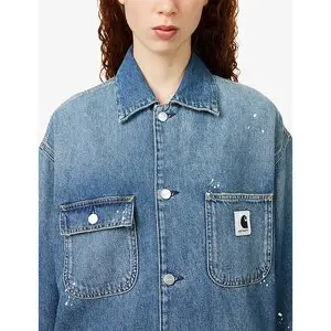 Carhartt Work In Progress Denim Chore Jacket - Blue