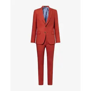 Paul Smith Single-breasted Notch-lapel Linen Suit