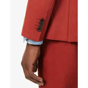Paul Smith Single-breasted Notch-lapel Linen Suit
