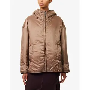 Max Mara Hooded Water-repellent Canvas Jacket