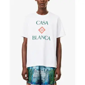 Casablanca Classic-logo Cotton T-shirt