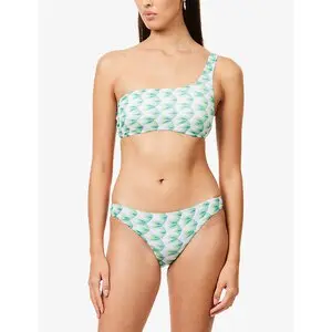 Missoni One-shoulder Bikini Set