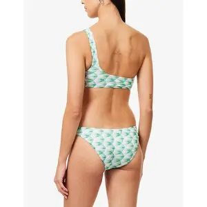 Missoni One-shoulder Bikini Set