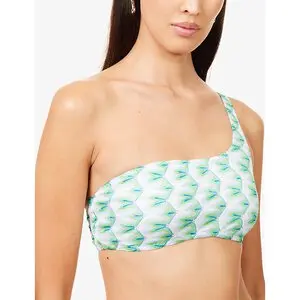 Missoni One-shoulder Bikini Set