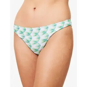 Missoni One-shoulder Bikini Set