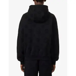 Casablanca Monogram Zip-up Cotton Hoodie