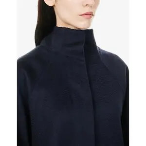 Alaïa Asymmetric Cashmere Coat