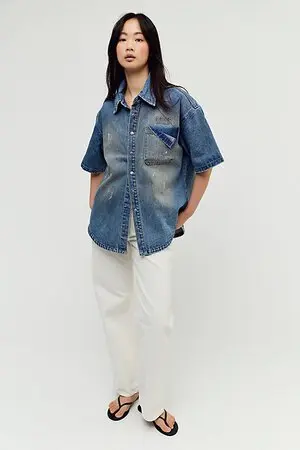 Ksubi Oversized Denim Shirt