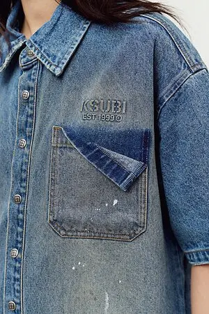 Ksubi Oversized Denim Shirt