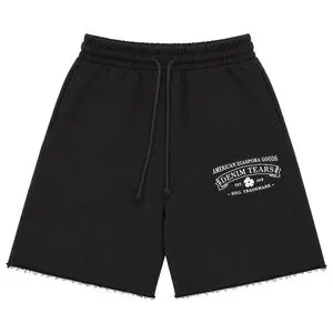 DENIM TEARS Adg Sweatshorts /white - Black