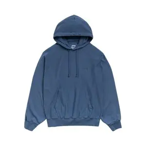 StÜssy Lightweight Terry Hoodie - Blue