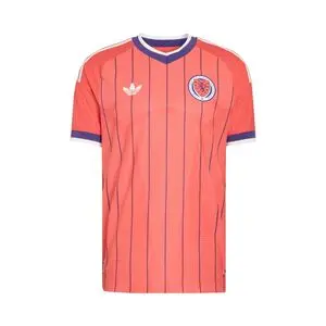 Adidas Scotland 26 Authentic Away Jersey 'trace Scarlet - Red