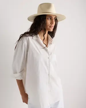 Quince Toquilla Straw Wide Brim Panama Hat
