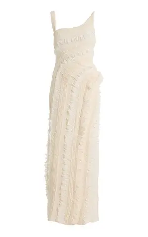 GEORGIA HARDINGE Renaissance Smocked Maxi Dress - Ivory