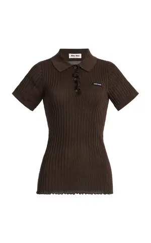Miu Miu Ribbed Tops