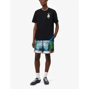 Casablanca Classic Hotel Cotton T-shirt - Black