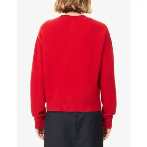 ROHE FRAMES Classic Round-neck Wool Cardigan