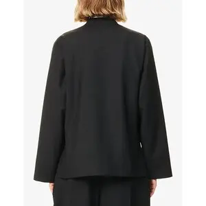 ROHE FRAMES Róhe Frames Pankou Knotted Wool-blend Jacket