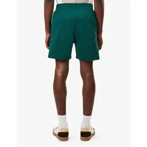 Casablanca Brand-print Classic Cotton Shorts