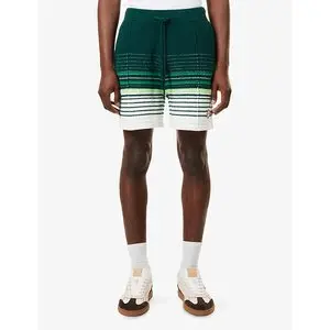Casablanca Boucle Stripe Cotton-blend Shorts