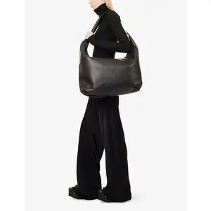 Rick Owens Drawstring Bias Wide-leg Satin Trousers