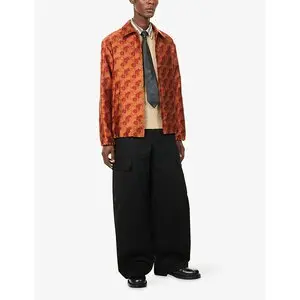 Dries Van Noten Vorries Floral Cotton-blend Jacket