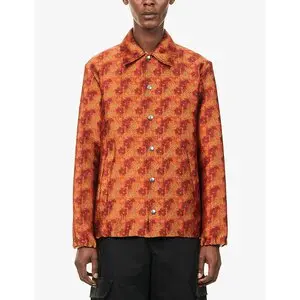 Dries Van Noten Vorries Floral Cotton-blend Jacket