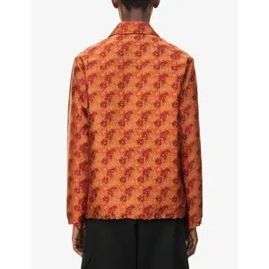 Dries Van Noten Vorries Floral Cotton-blend Jacket