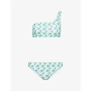 Missoni Floral Asymmetric Bikini Set