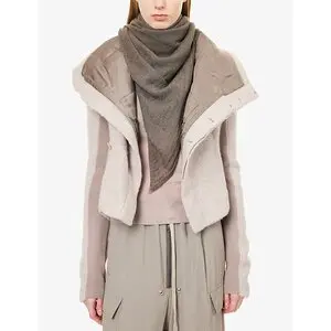 Rick Owens Giglio Wool And Cashmere Scarf