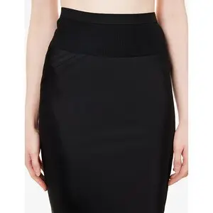 Rick Owens Satin Maxi Skirt