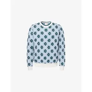 Casablanca Monogram Crew-neck Wool Jumper