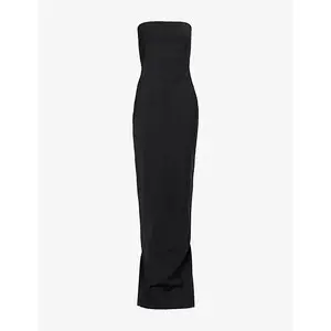 Rick Owens Bustier Strapless Stretch-wool Gown
