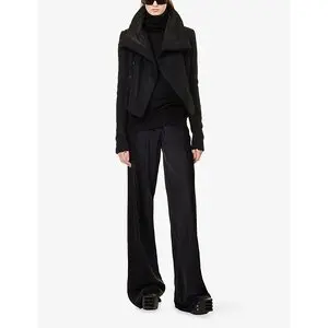 Rick Owens Naska Buttoned Wool-blend Jacket