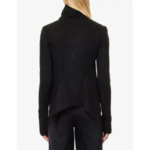 Rick Owens Naska Buttoned Wool-blend Jacket