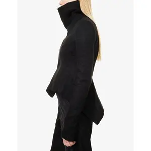 Rick Owens Naska Buttoned Wool-blend Jacket