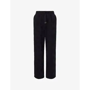 Casablanca Applique Monogram Cotton Jogging Bottoms