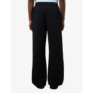 Casablanca Applique Monogram Cotton Jogging Bottoms