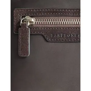 ANYA HINDMARCH Padded Triple Zip Woven Cross-body Bag - Chocolate