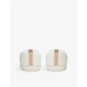 THE WHITE COMPANY Curly Borg Slippers