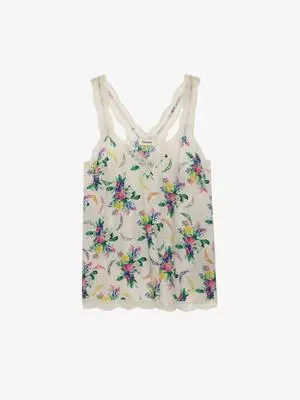 Zadig&Voltaire Chou Camisole - Mastic